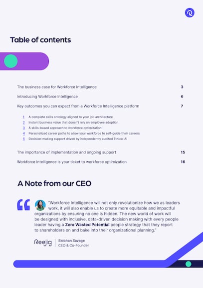 Buyers Guide: 5 Key Workforce Intelligence Evaluation Criteria | Reejig